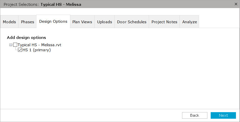 Analyze process with linked models | Openings Studio Knowledge Base